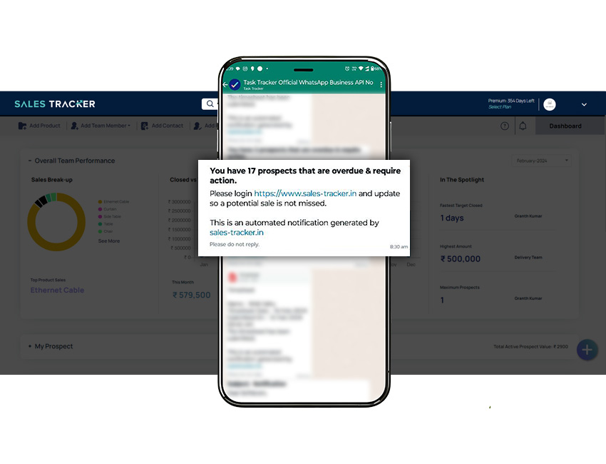 Features | Sales Tracker
