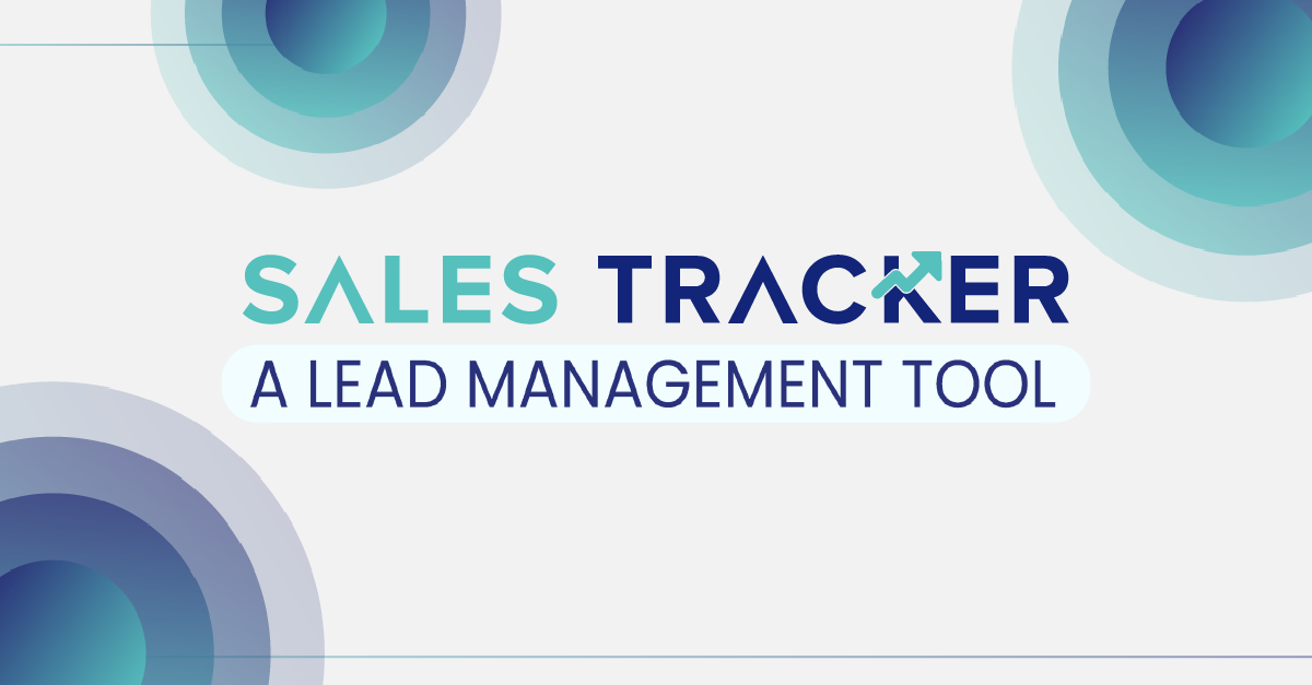 Sales Tracker | An online tool that makes managing leads easy